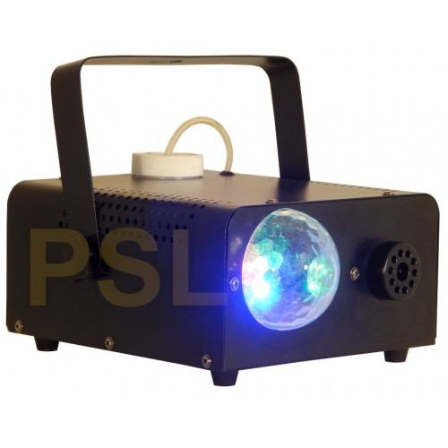 Macchina del fumo con effetto luce a LED colorati rotante- Party Fog ...