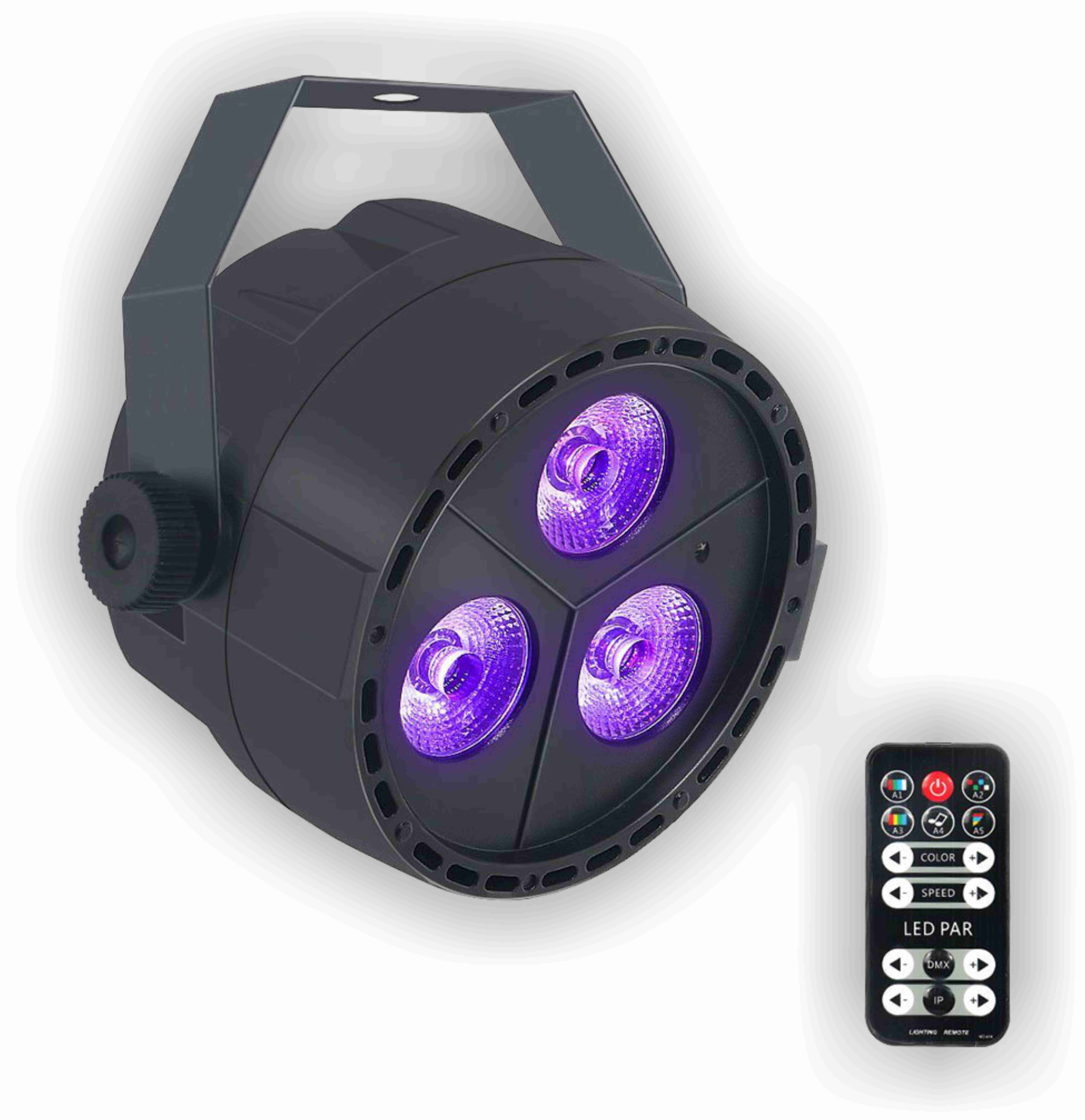 CLUB SPOT 3x15 W-RGB FULL COLOUR